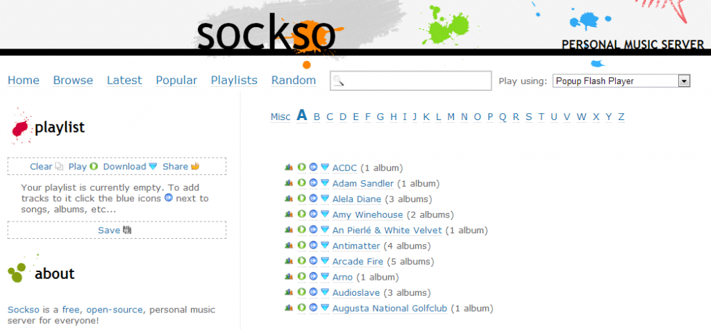 How to Create a Music Streaming Server for LAN and the Web with ‘Sockso’
