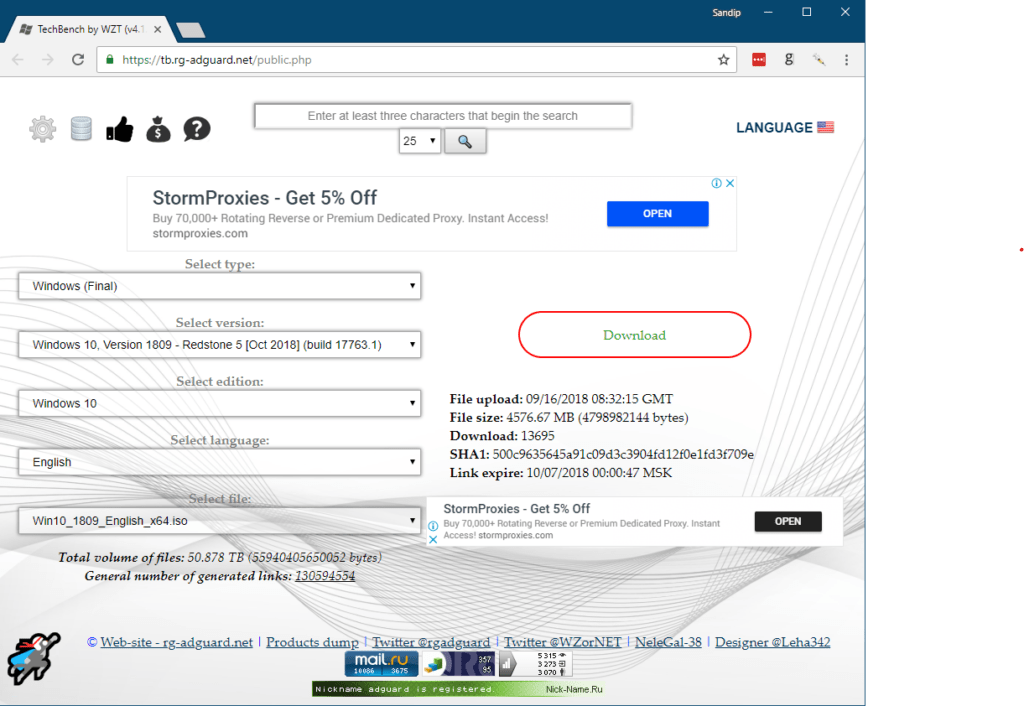 Download Windows 10 October 2018 Update Version 1809 ISO